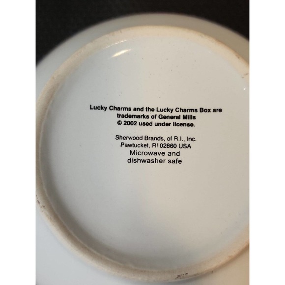 General Mills | Kitchen | Vintage 202 Lucky Charms Cereal Bowl General ...